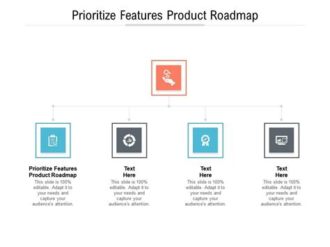 Prioritize Features Product Roadmap Ppt Powerpoint Presentation Ideas Clipart Images Cpb