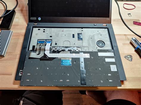 The Keyboard In The P14s Gen2 T14 Gen2 Can Be Removed From The Front Thats Awesome I Remember