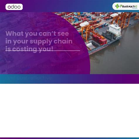 Pragmatictechsoft Odoo Odoo18 Supplychain Efficiency Businessgrowth… Pragmatic Techsoft