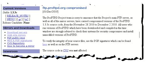 Exploits Proftpd C Backdoor Aldeid