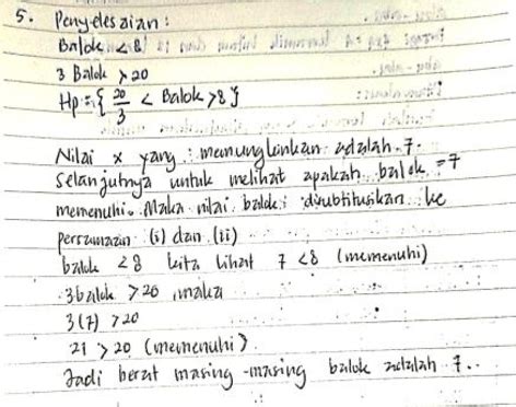 The Example Of An Error On Question Number 5 Download Scientific Diagram