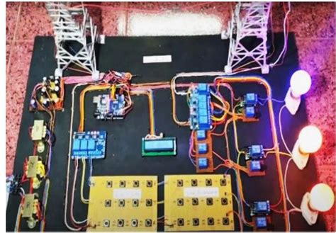 Hardware Model Of Transmission Line Fault Analysis And