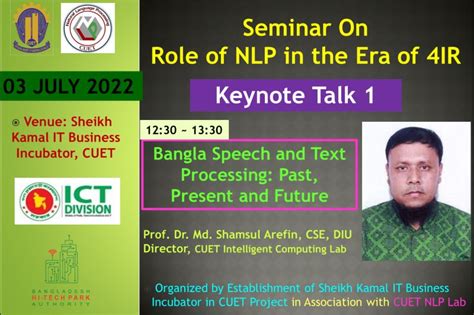 Mohammad Shamsul Arefin On Linkedin Some Of My Keynotes Invited Talks