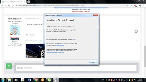 I Can T Install The NET Framework Troubleshooting Bug Reports Paint NET Forum