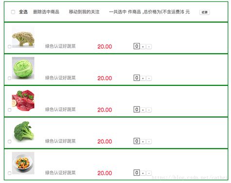 Javascript实现简单的购物车html网页制作购物车 Csdn博客