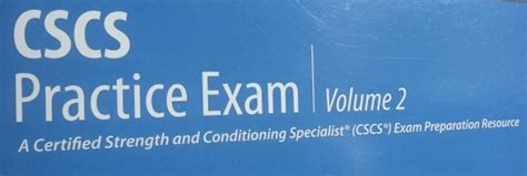 Practice Exams CSCS Exam Guide