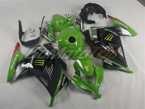 Best Ninja 300 Monster Energy Fairing Gomototrip