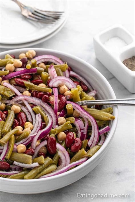 3 Bean Salad Recipe Easy Three Bean Sald Recipe