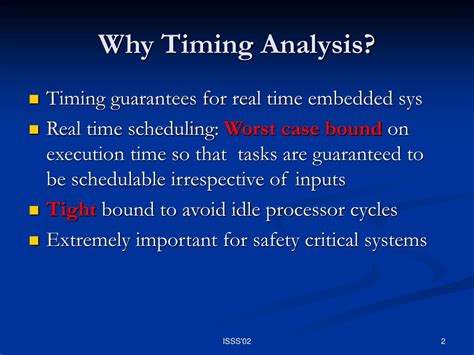 PPT Timing Analysis Of Embedded Software For Speculative Processors PowerPoint Presentation