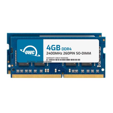 Amazon In Buy OWC 8GB 2 X 4GB 2400MHZ DDR4 SO DIMM PC4 19200 Memory Upgrade For 2017 IMac 27