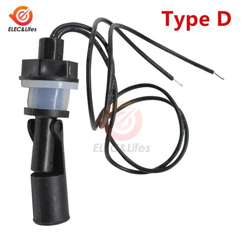 Horizontal Float Sensor Switch Side Mount Liquid Water Level Sensor Controller Automatic Water