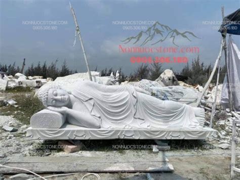 Tượng Phật Niết Bàn Bằng Đá 16 Non Nước Stone Điêu Khắc Đá Non Nước