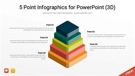 5 Point Infographics For PowerPoint Free Download 30 Slides Just Free Slide