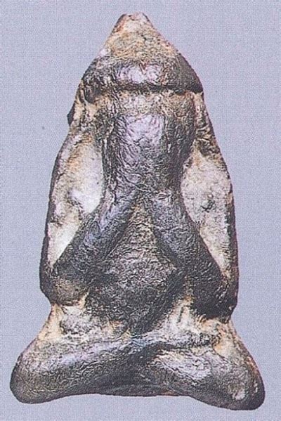 พระปิดตาวัดท้ายย่าน พิมพ์ชีโบ เนื้อโลหะแร่พลวง จ ชัยนาท พระพันธุ์ทิพย์ดอทคอม