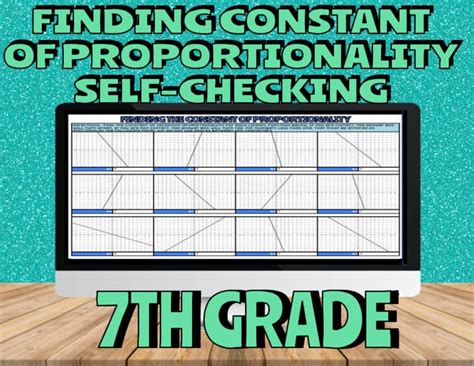 Self Check Finding The Constant Of Proportionality From Graphs Tpt