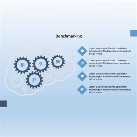 Benchmarking PowerPoint Template Slide Template