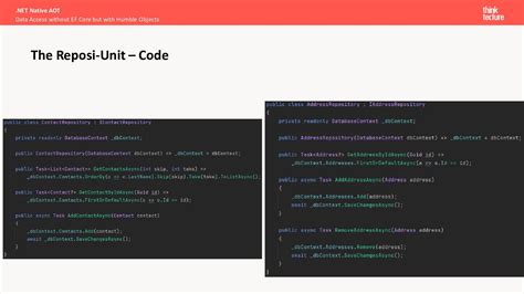 Net Native Aot Data Access Without Ef Core But With Humble Objects