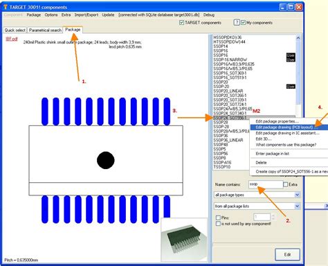 Edit Component Target 3001 Pcb Design Freeware Is A Layout Cad