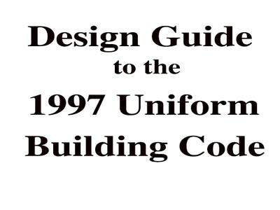 UBC 1997 Uniform Building Code Elite Safety Glass