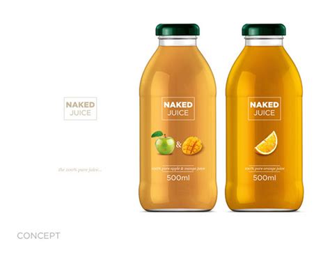 NAKED Packaging Design Concept On Behance