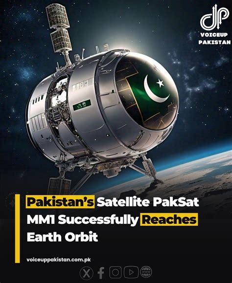 Paksat Mm1 Communication Satellite Attained Its Designated Orbit On