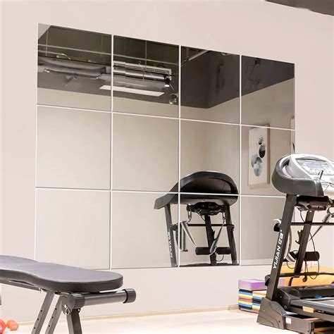 Hd Full Length Mirror Acrylic Mirror Wall Mounted Self Adhesive Mirror