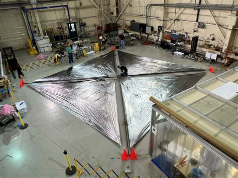 Nasas Solar Sail Is Tumbling But Thats Part Of The Plan • The Register