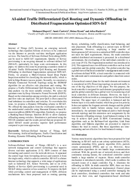 Pdf Ai Aided Traffic Differentiated Qos Routing And Dynamic