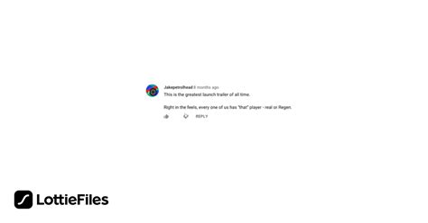 Free Comment Template 3 Animation By Tom Carpenter Lottiefiles