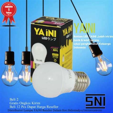 Jual Lampu Bohlam Led Wat Indonesia Shopee Indonesia