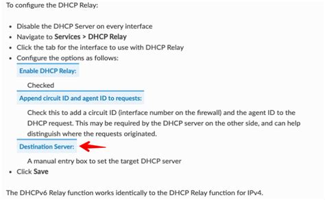 Correction 14988 Dhcpv6 Relay Destination Server Pfsense Docs Pfsense Bugtracker
