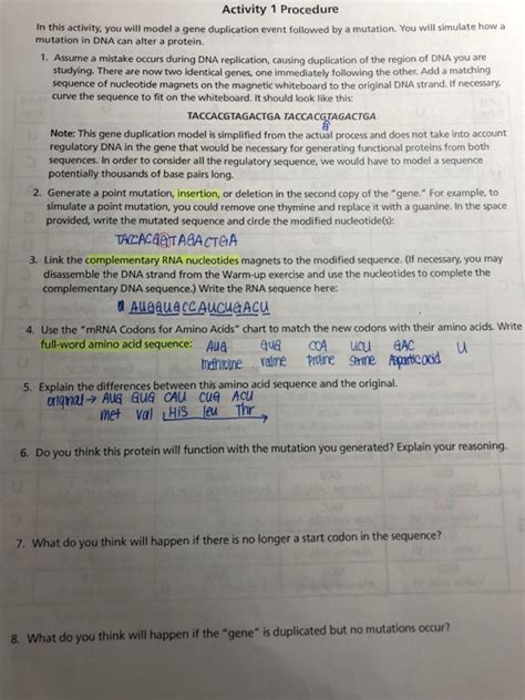 Solved Activity 1 Procedure In This Activity You Will Model