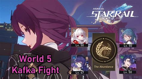 Simulated Universe World 5 Clear Kafka Fight [ Honkai Star Rail