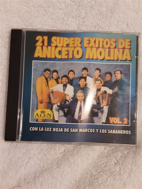 Aniceto Molina 21 Super Exitos Con La Luz De San Marcos Vol2 Cd Ebay