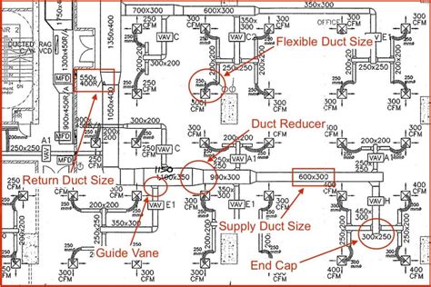Ac Duct Drawing