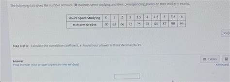 Solved The Following Data Gives The Number Of Hours 10 S