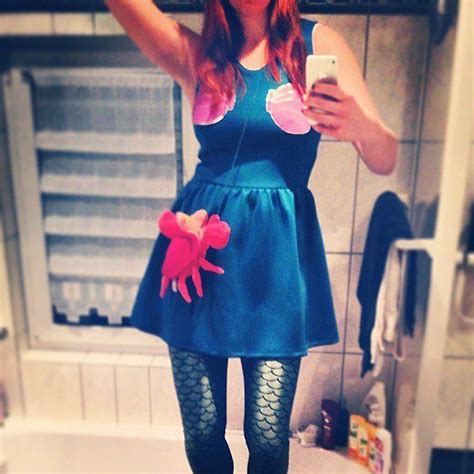 23 Creative Ways To Dress Like Ariel This Halloween Princess Halloween Costume Disney