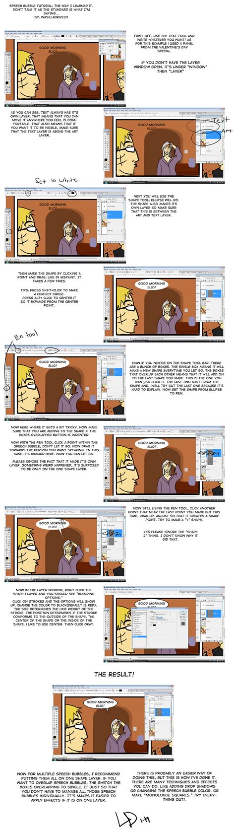 Speech Bubble Tutorial By Bagelosophy On Deviantart