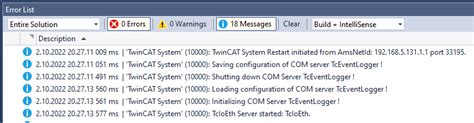 Subscribing To TwinCAT Logger In Node Js Jussi Isotalo Automation Engineer