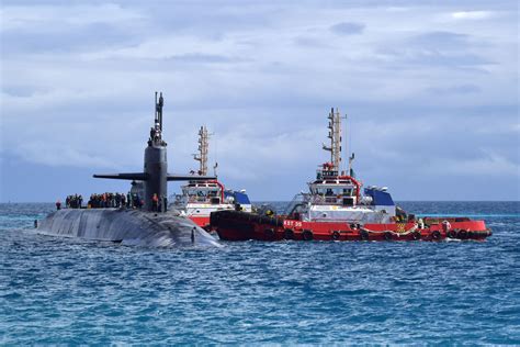 Uss Georgia Ssgn 729 Arrived In Diego Garcia To Conduct A Crew Swap