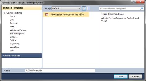 Customize Outlook Navigation Pane In Vb Net C