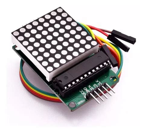 Módulo Matriz Display De Led x Max P Robótica MercadoLivre