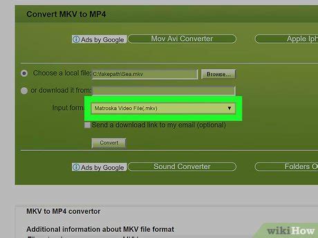 How To Convert An MKV File To An MP4 With Pictures WikiHow Tech