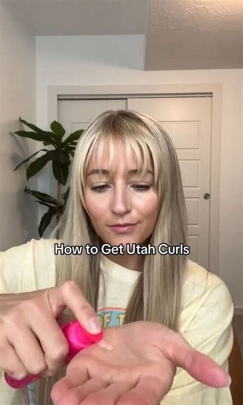 This Guide Is On Diy Utah Curls Learn How To Get Utah Curls In This Quick And Easy Post
