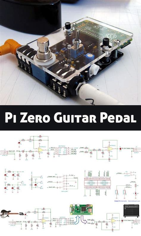 Open Source Lo Fi Programmable Guitar Pedal For Raspberry Pi ZERO Board