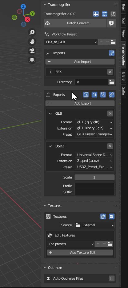 User Interface Transmogrifier