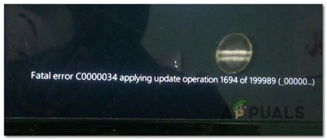 FIX Fatal Error C When Applying Windows Update