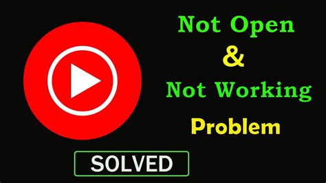 Fix Youtube Music App Not Working Problem Youtube Music Not Opening Problem In Android And Ios