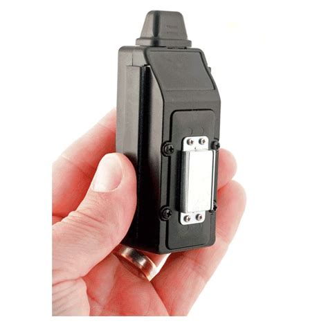 A Hand Holding A Black And Silver Device In It S Left Side With The Flash Drive Attached