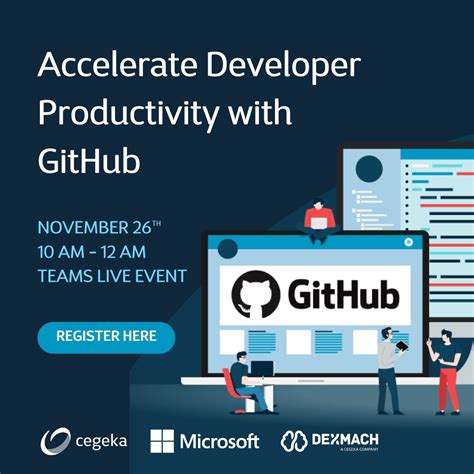 Dexmach On Linkedin Webinar Accelerate Developer Productivity With Github